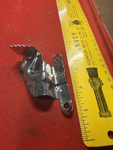 2 BIG BLOCK CHEVY STYLE CHROME TIMING TAB MARKER FITS BBC 396 427 454 ...