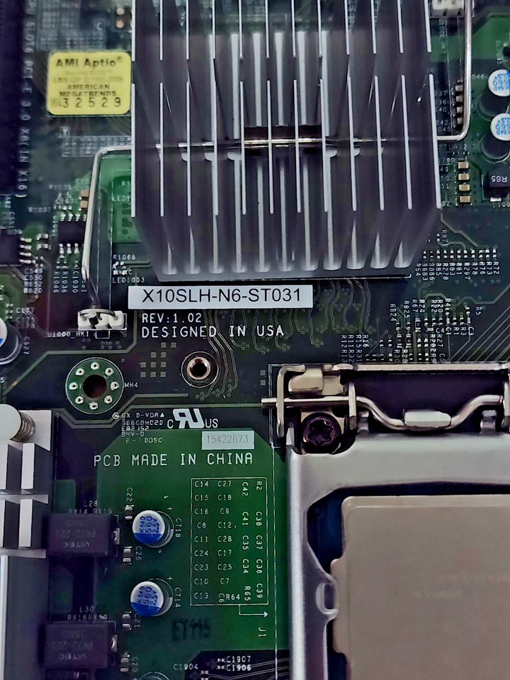 Supermicro X10SLH-N6-ST031 Motherboard + Xeon E3-1241 v3 + 32GB ECC ...