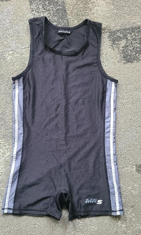 Mister Mr S Leather Black Sexy Singlet Men's Small - Gay Wrestler ...