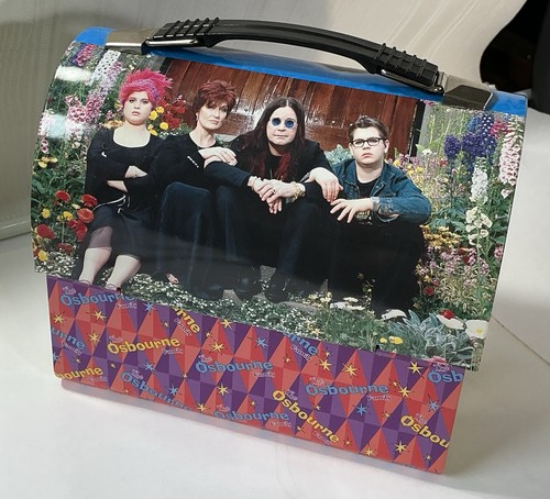 OZZY Osborne 2002 The Osborne Family Domed Metal Tin Lunch Box | eBay
