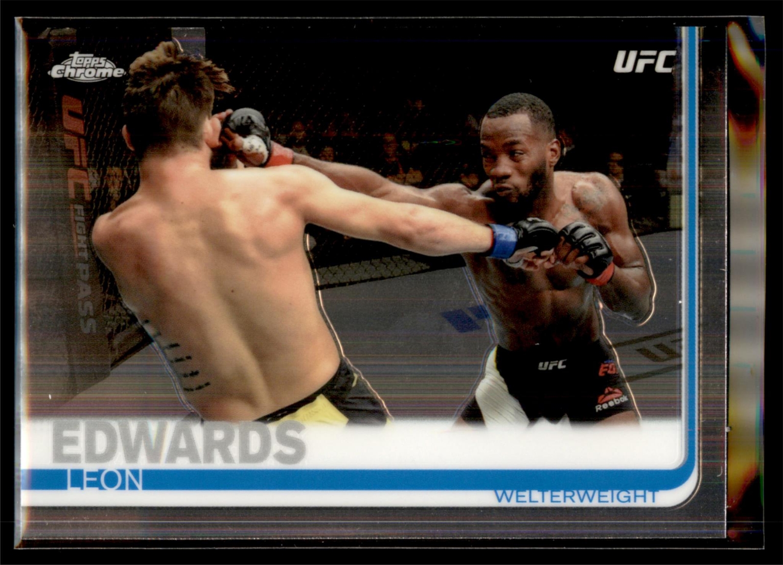 2019 Topps UFC Chrome MMA Base Set #2 Leon Edwards - Welterweight | eBay
