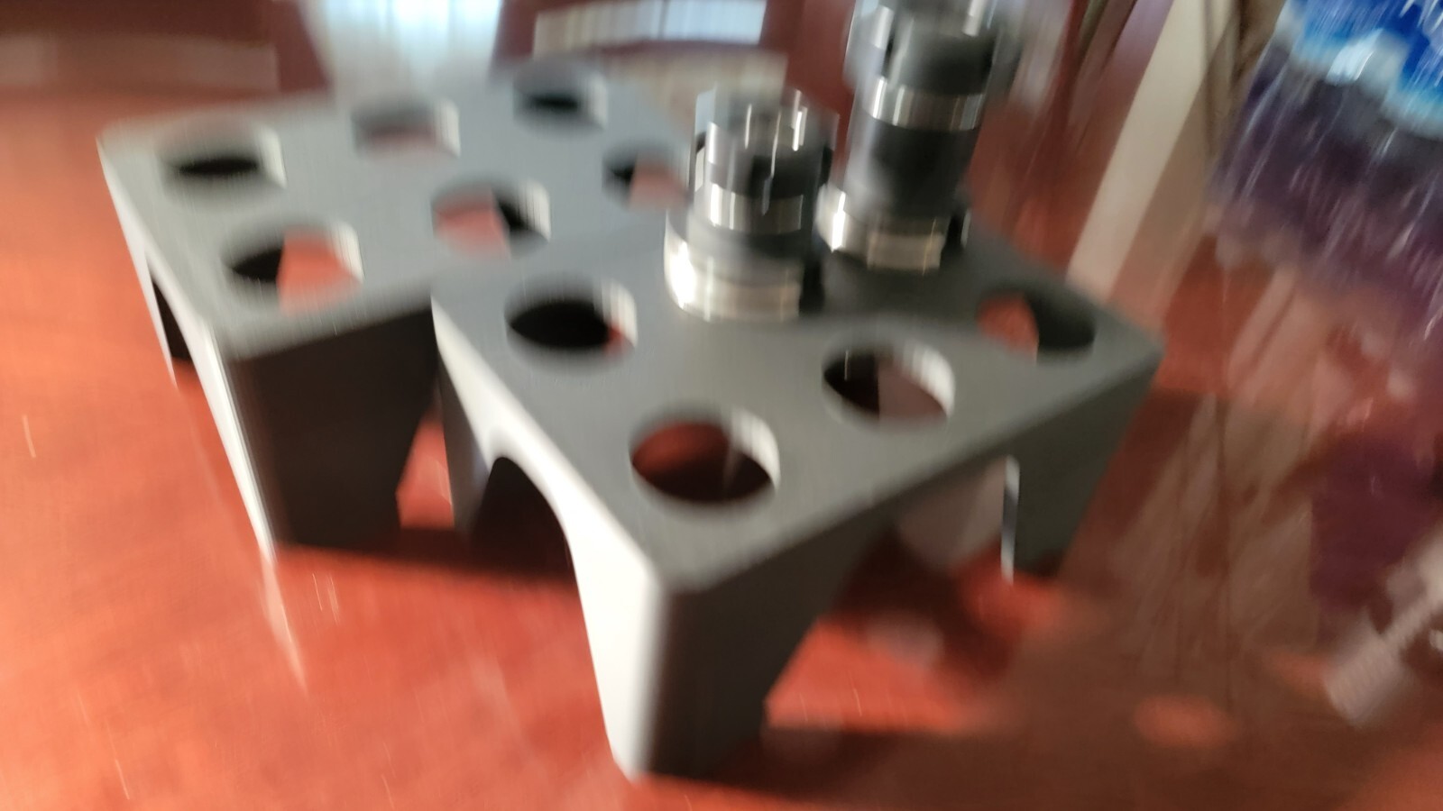 2-Pack CAT40/BT40/NMTB40 CNC Tool Holder Rack - Holds 12 Tools, 40 ...