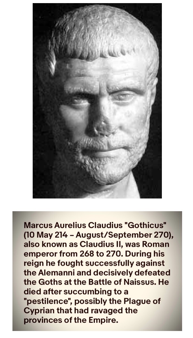 Ancient Roman Coin 268-270AD Emperor Claudius II Gothicus Aequitas ...