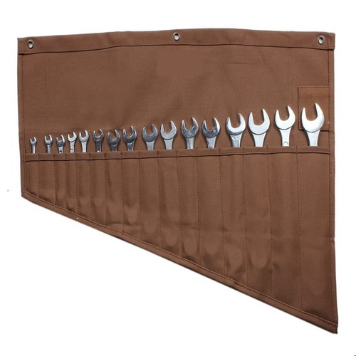Canvas Tool Kit Flat Size24×19in Spanner Bag Durable Storage Bag ...