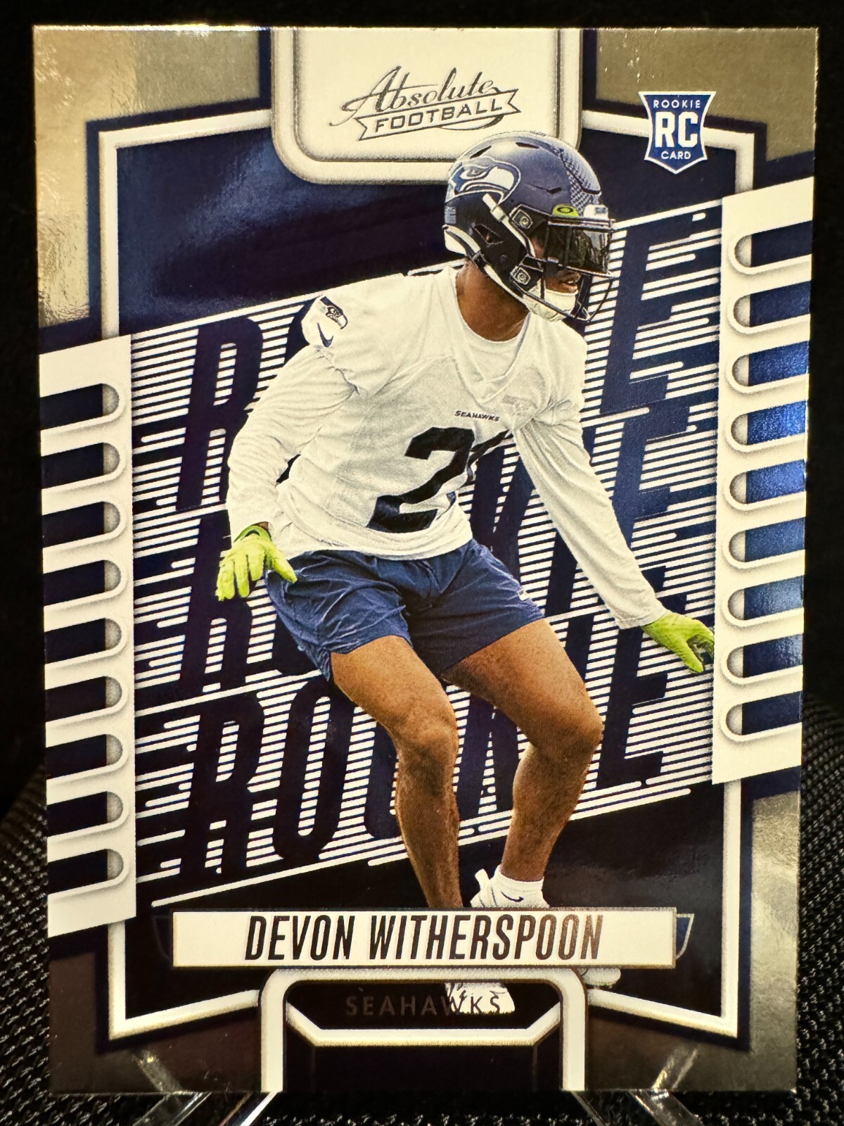 Devon Witherspoon *2023 Panini Absolute Football* Base RC Rookie #146 ...
