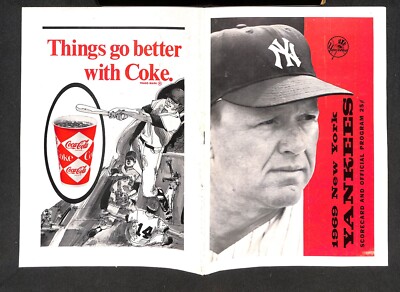 AUGUST 5, 1969 CALIFORNIA ANGELS @ NEW YORK YANKEES SCORECARD ...
