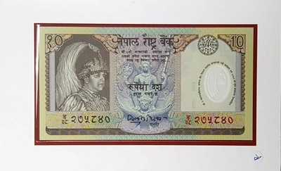 NEPAL 10 Rupee First Polymer Commemorative B/note UNC(+FREE1 B/note ...