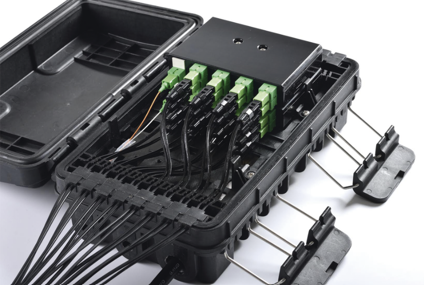 Fiberhome Fiber Distribution Box 24 Splices IP65 16 SC/APC Adapters FDP ...