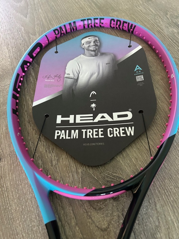 2025 Head Radical MP Palm Tree Crew Tennis Racket Unstrung 4 1/4 (2 ...