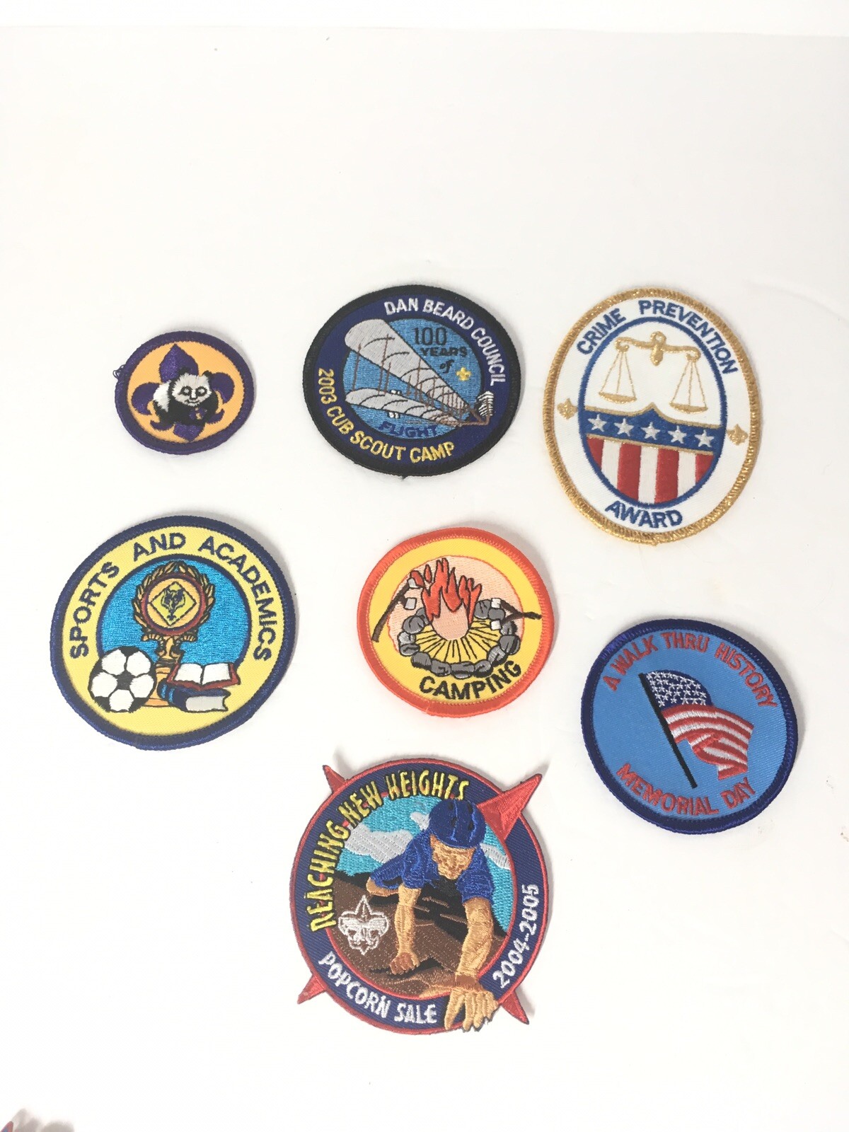 BSA Boy Cub Scouts Of America Handkerchief Bolo Patch Pin Knife Mess ...