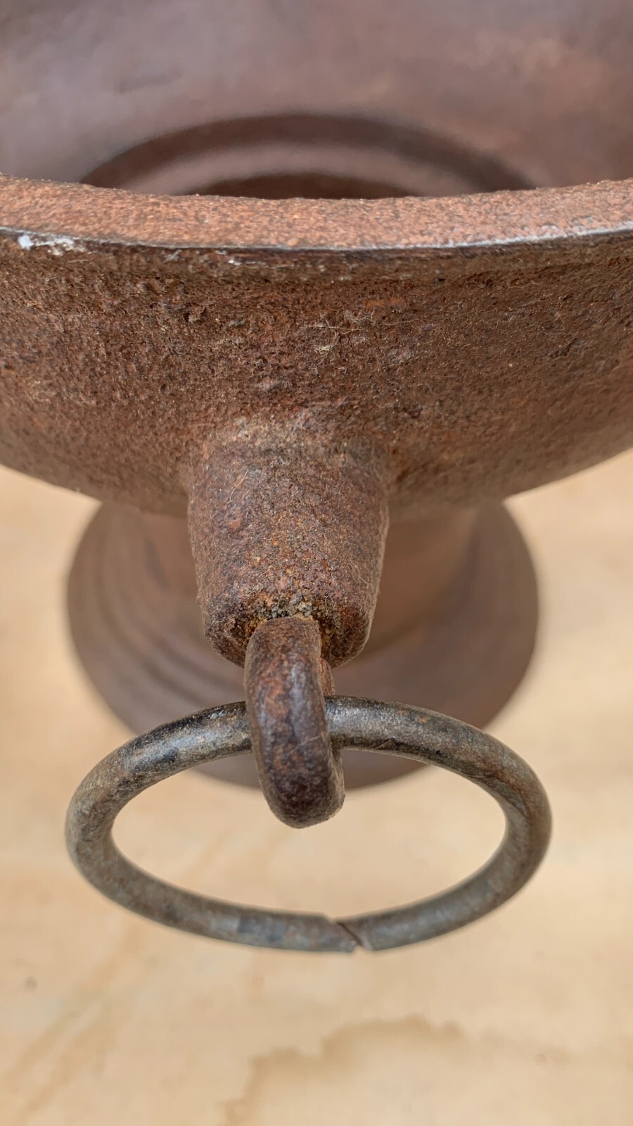 Antique Old Iron Bid Charcoal Cooking Gas Stove Sigdi Barbecue Tandoor ...