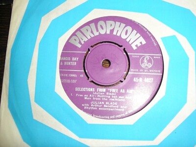 JULIAN SLADE SELECTIONS FROM FREE AS AIR PARLOPHONE NEAR MINT | eBay UK