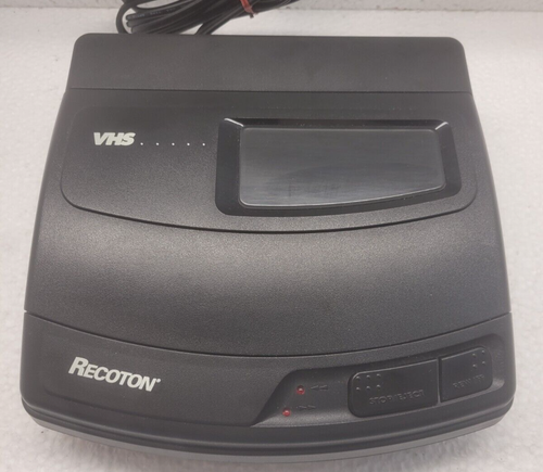 Vintage VHS VIDEO CASSETTE REWINDER RECOTON TESTED WORKING | eBay