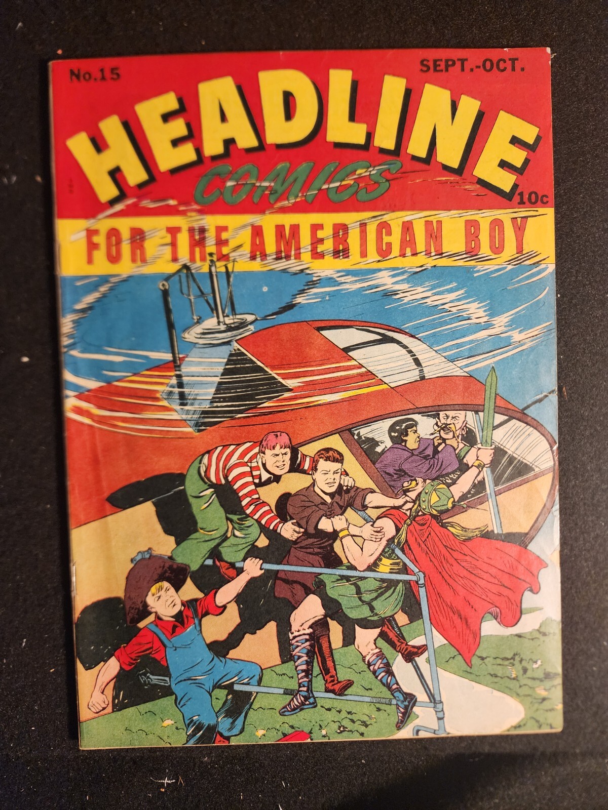 Headline Comics #15 (Prize 1945) VG+ H. C. Kiefer | eBay