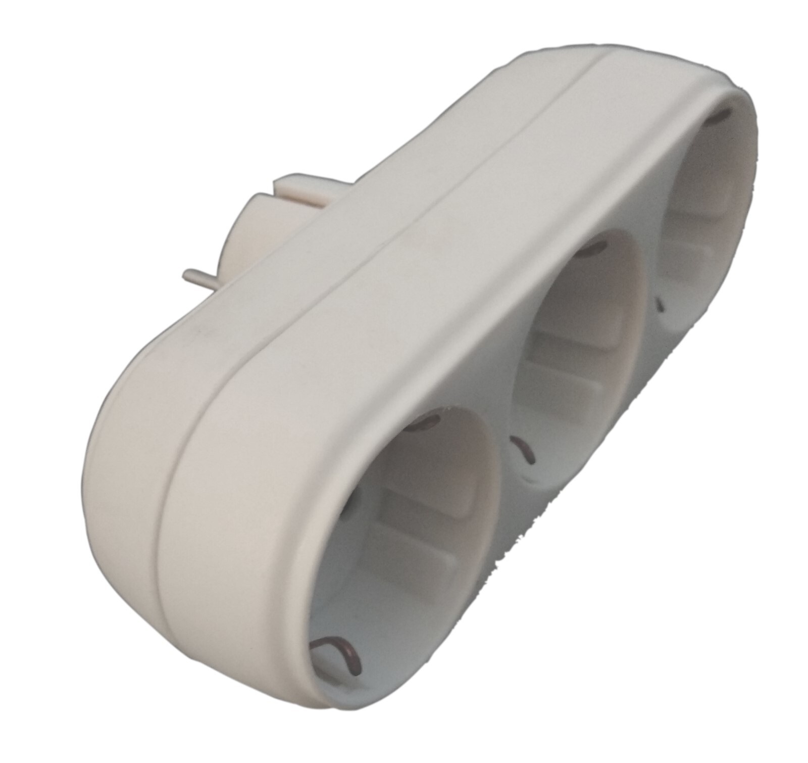Dreifachstecker Mehrfachstecker Triple Stecker 3-fach Multi Horizontal ...