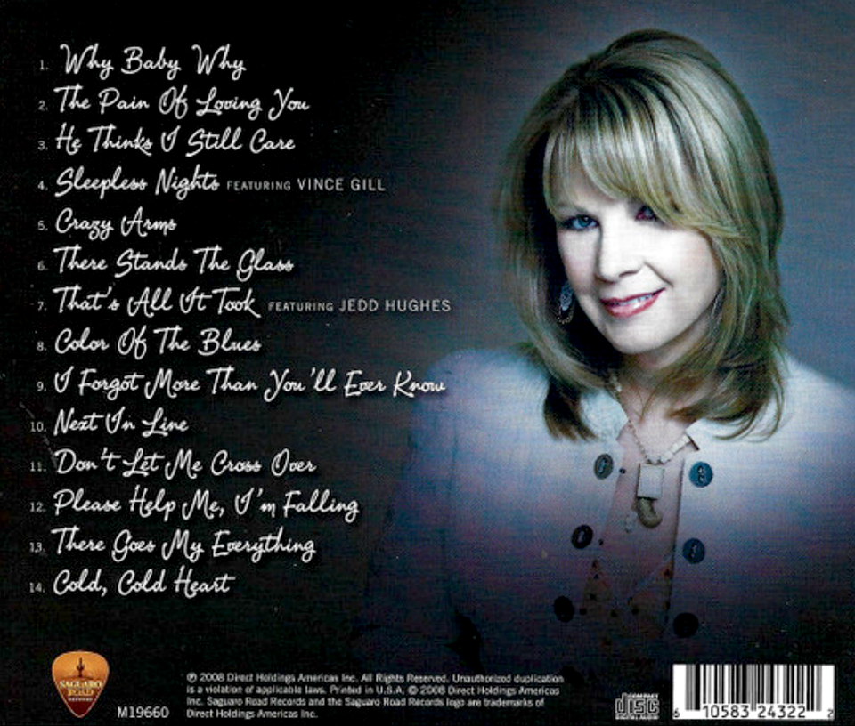 PATTY LOVELESS "Sleepless Nights" Traditional Country Soul CD ...