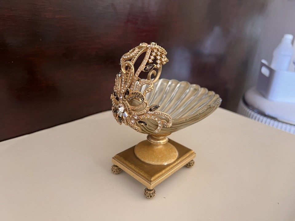 JAY STRONGWATER AMARI SOAP DISH SHELL SWAROVSKI Beautiful Piece Of Art | eBay