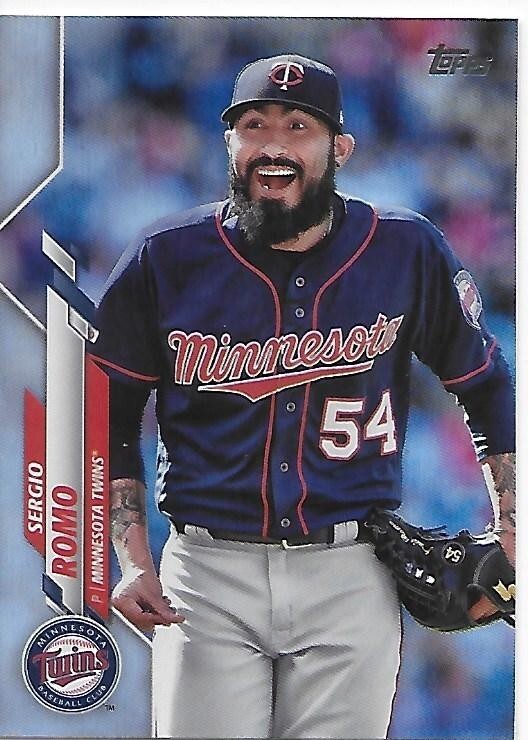 2020 Topps Series 2 Baseball Rainbow Foil Sergio Romo Twins | eBay