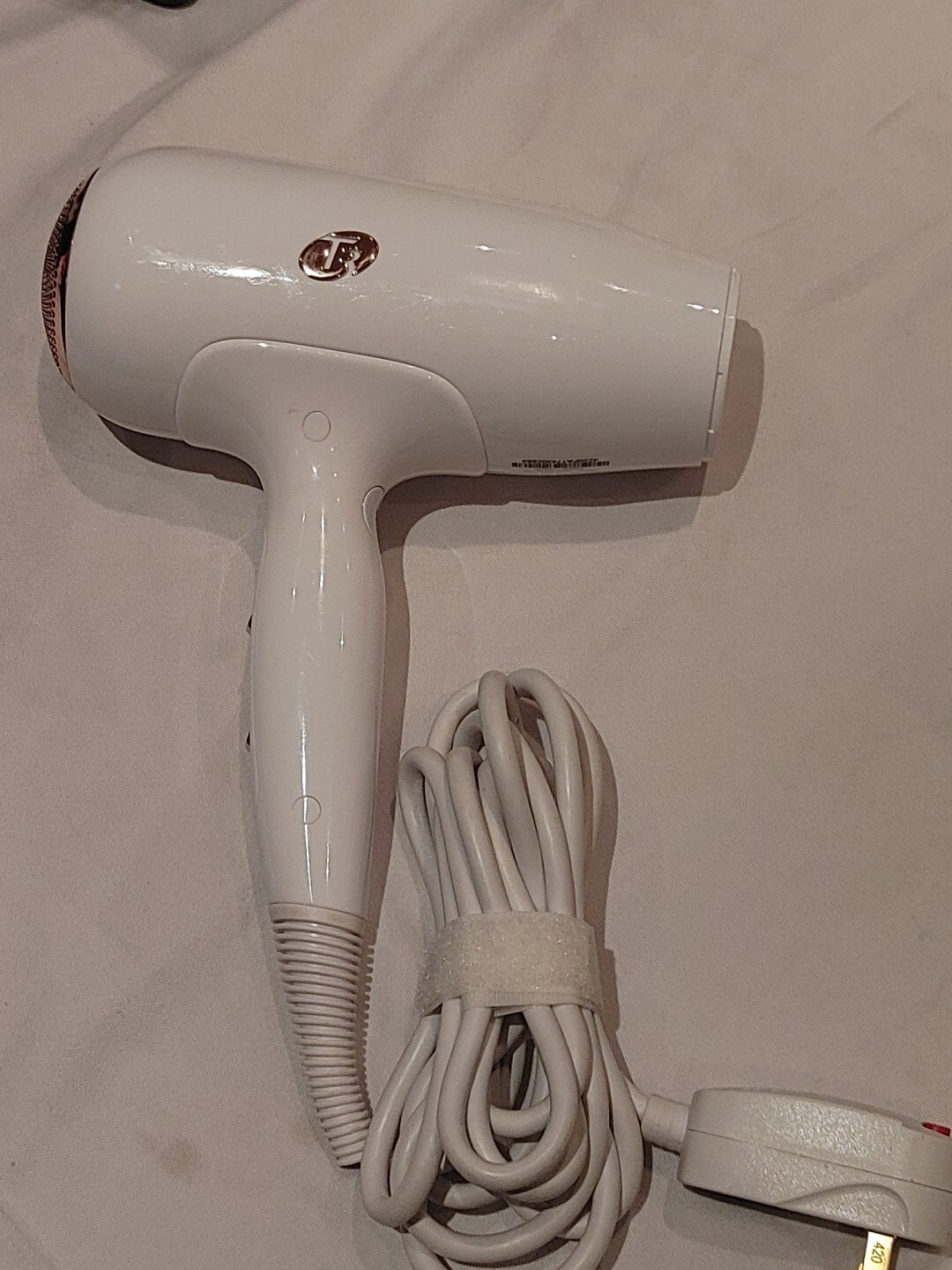USED T3 Micro 76800 Fit Ionic Compact Hair Dryer White 883349002054| eBay