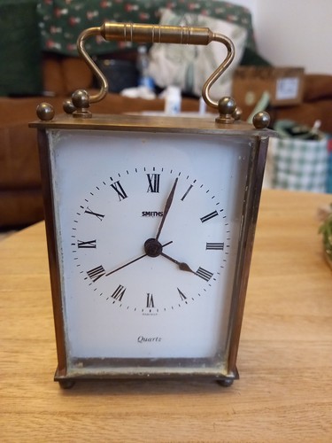 Smiths Vintage Brass Carriage Clock. Battery Operated. Made In Uk | eBay UK