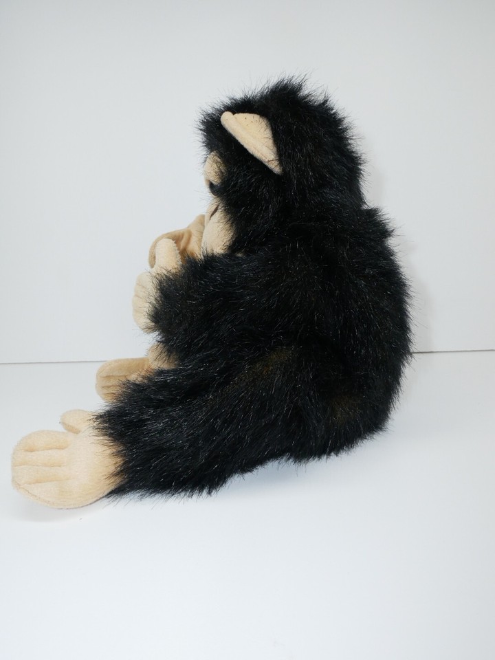 Folkmanis Baby Chimp Hand Puppet Monkey Stuffed Animal 14" Plush | eBay
