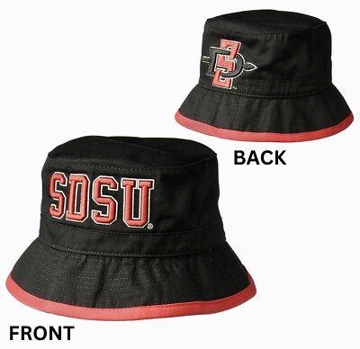 San Diego State University SDSU Aztecs NCAA Cotton Bucket Official Cap ...