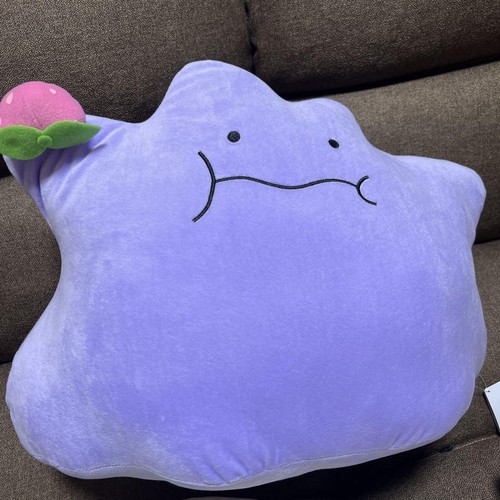 Pokemon Mogu Mogu Time Ditto Mecha Big Large Plush Toy Doll Purple ...