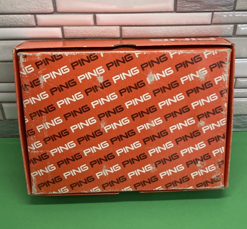 12 Early 1976 Ping Karsten III Roman Numeral Golf Balls Red Numbers 1,2 ...