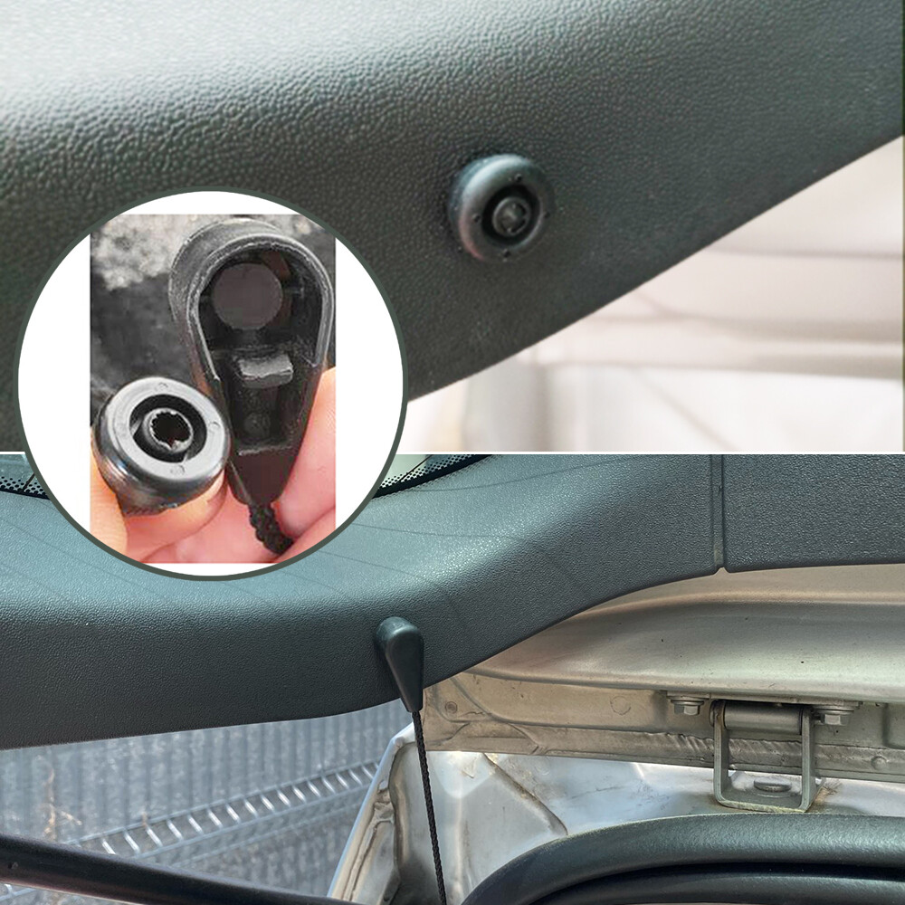 2Pcs Parcel Shelf String Clips- Hook For Nissan Qashqai Bracket Pins ...