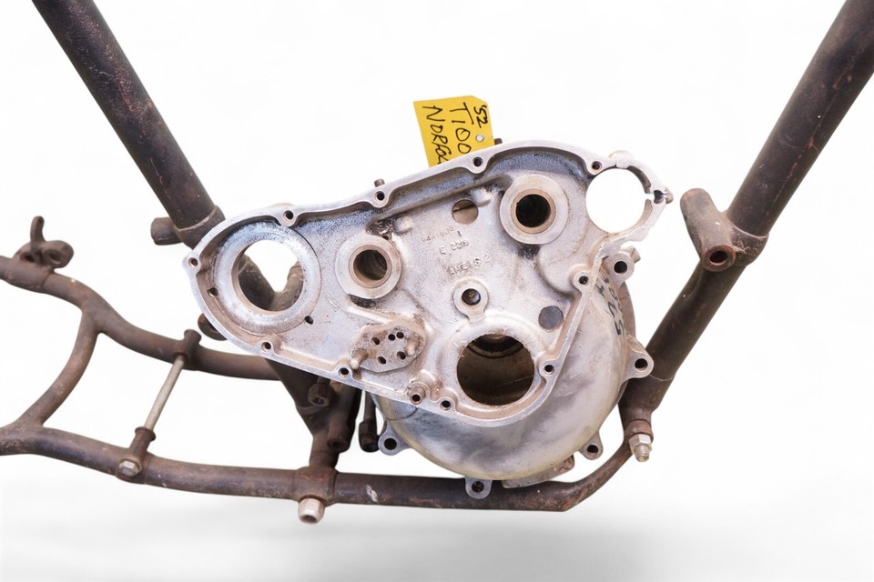 Triumph 500 Pre Unit Rigid Racing GP T100C Rear Sets T100 Frame & Cases ...