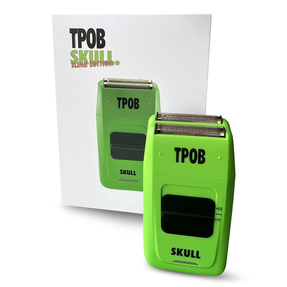 TPOB Skull Foil Shavers with Krunch Blades - Compact Design That can ...