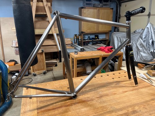 58 cm first-generation Serotta titanium bicycle frame | eBay
