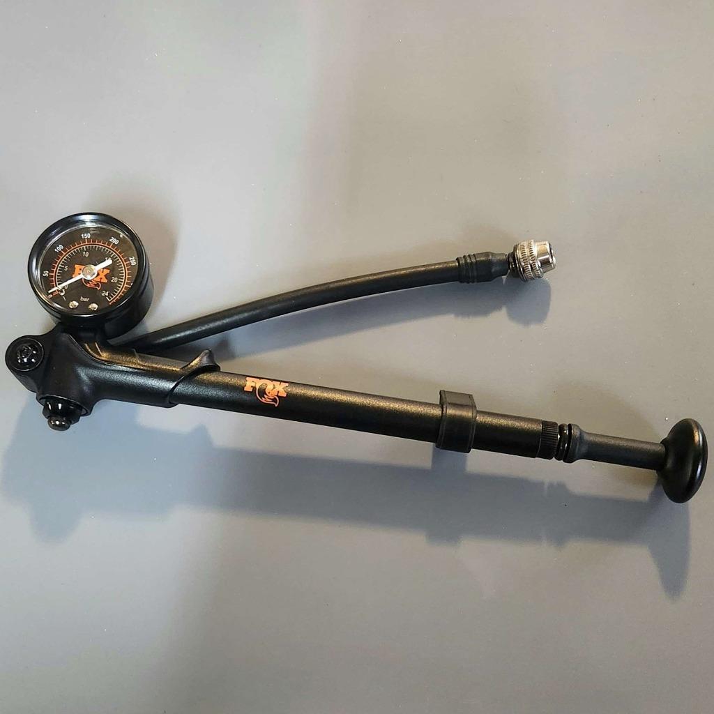 Fox High Pressure MTB Compact Bicycle Suspension Shock Pump 350psi NO ...