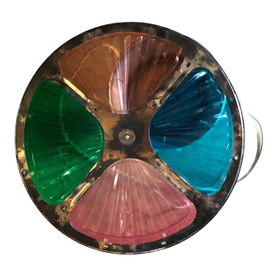Vintage Imperial 4 color Rotating Projector wheel. Christmas Color ...