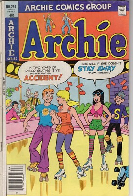 Archie Issue #291 Comic Book. 1980. Teen. Humor. Jughead. Betty. Veronica. | eBay