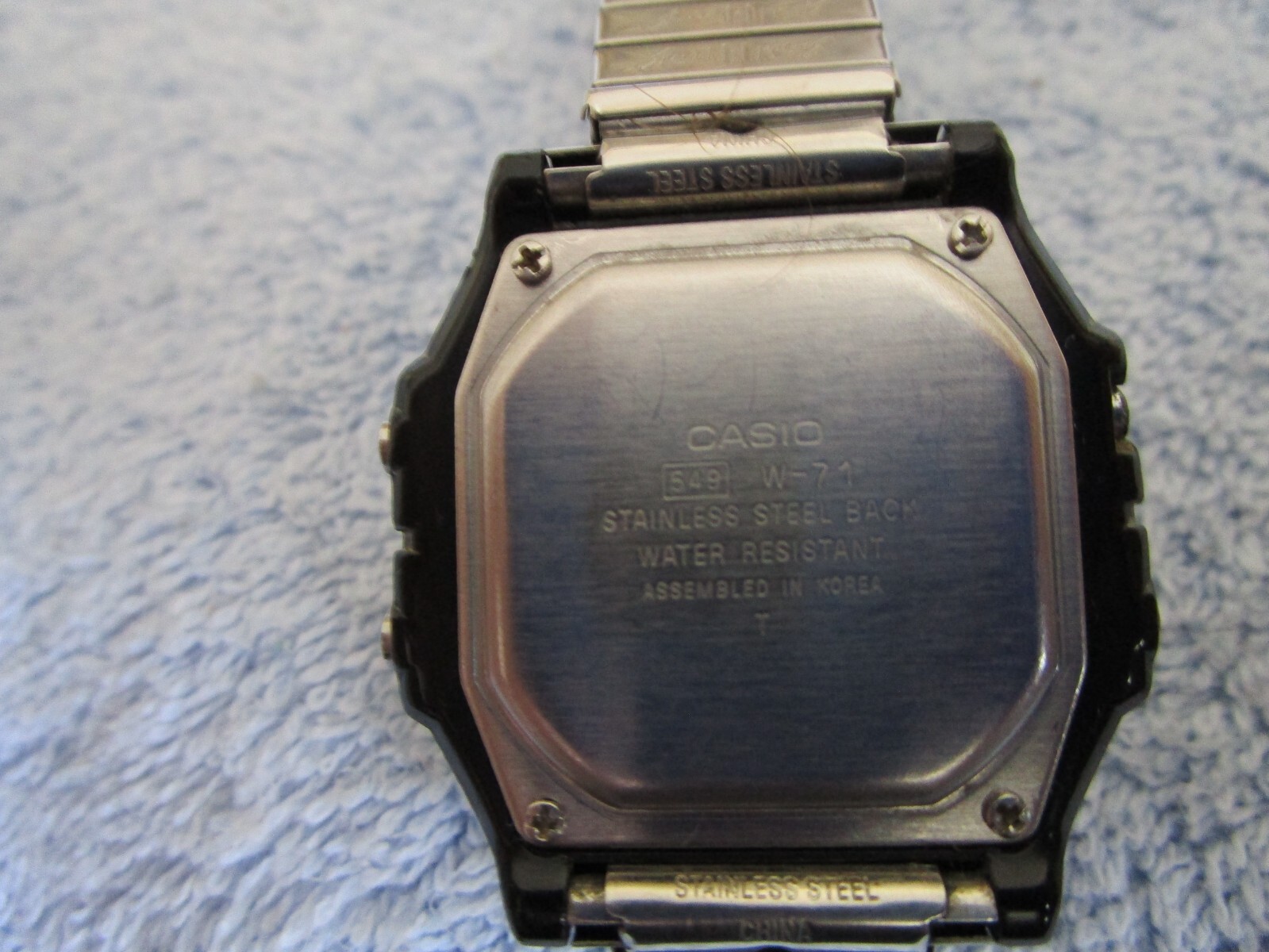 Casio Alarm Chrono Water 50 Meter Resistant 160-61GG for sale online | eBay