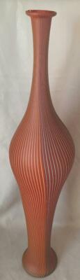 Schafermeyer and Kelly Studio Art Glass Vase Tall Nice! | eBay