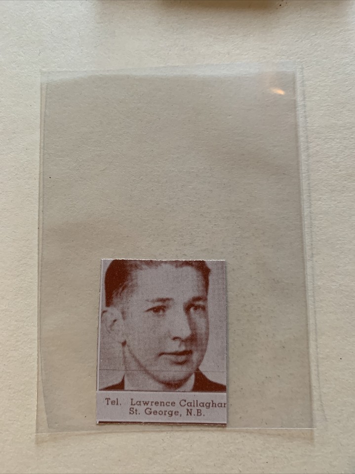 FO Alfred J Marsh Dauphin & Lawrence Callaghan St. George 1945 WW2 Hero ...