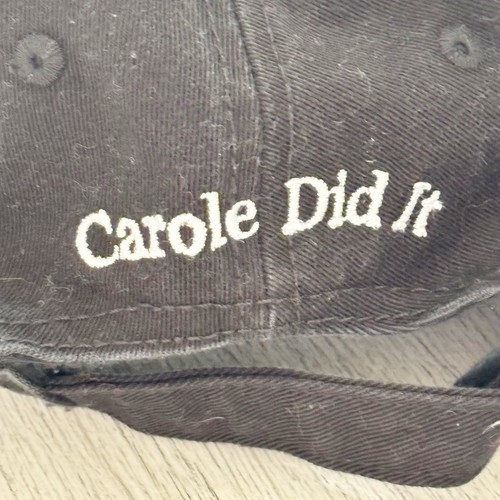 New USA HAT COMPANY Black TIGER KING NETFLIX Cotton Baseball Cap Carole ...