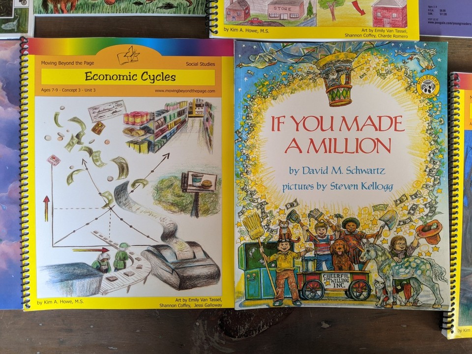 Moving Beyond the Page Unit Study Curriculum 7-9 LOT 35 Books 20 ...