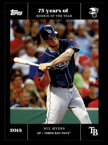 2022 Topps MLB Rookie of the Year 75th Anniversary #44 Wil Myers card ...