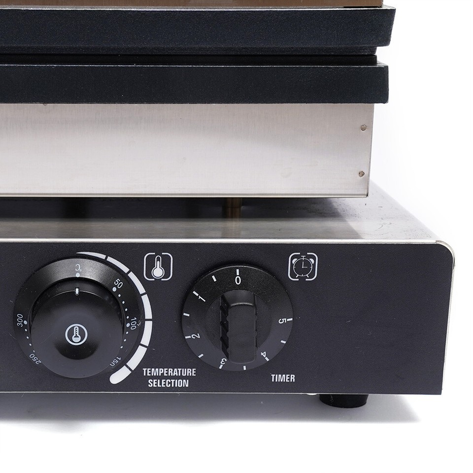 Bakeries Commercial Waffle Crispy Maker Baker Nonstick Stainless W ...