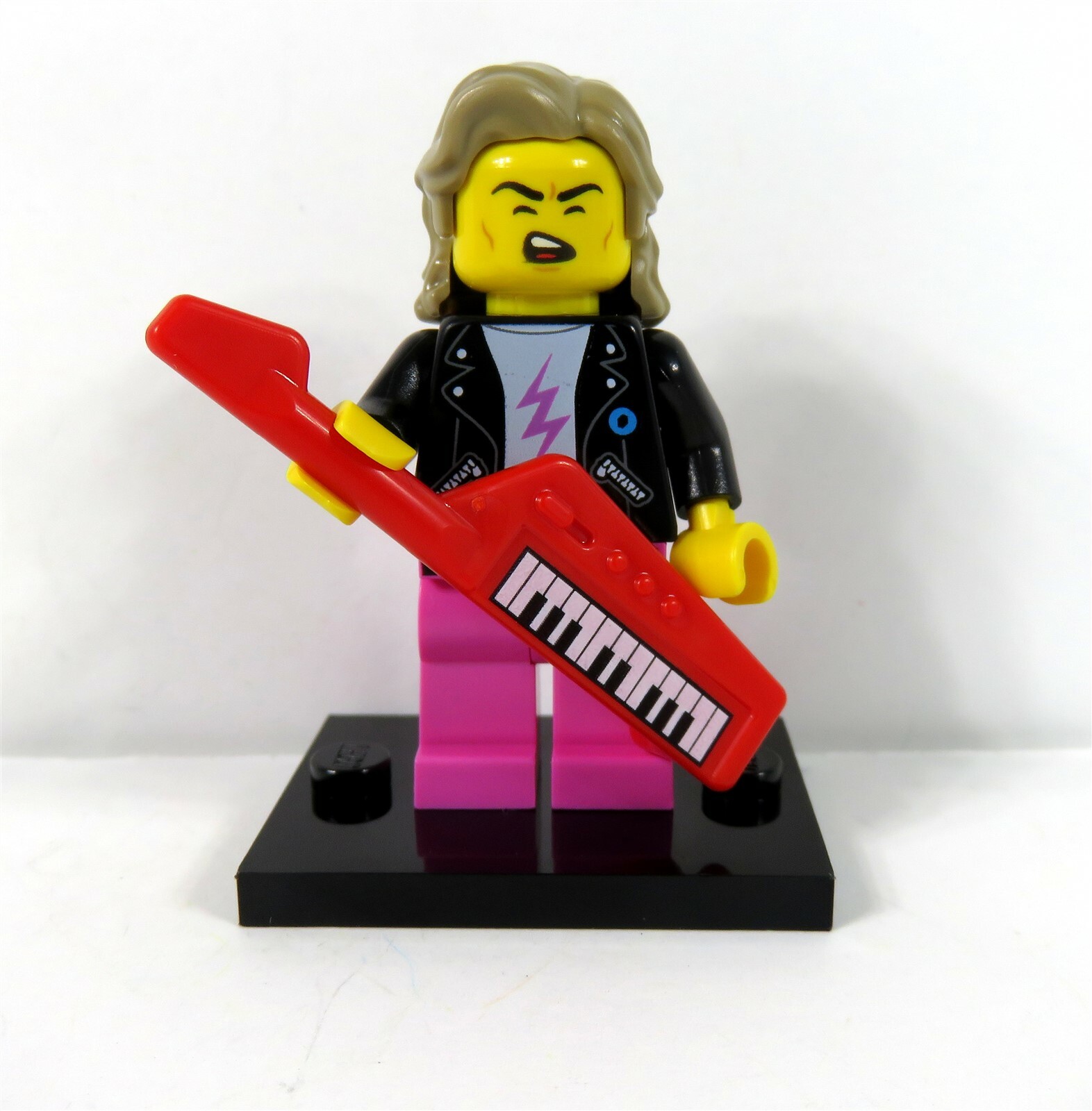 New LEGO Minifigure Series 20 80s Musician Figure | eBay