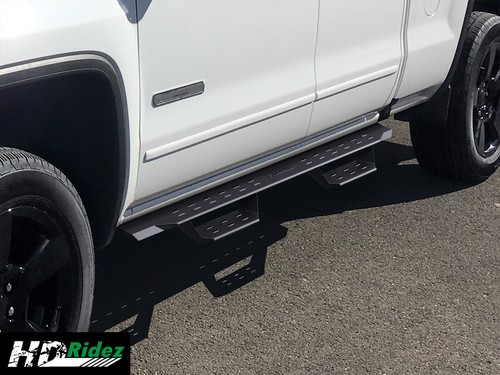 Black Overland Slider Drop Bar For 07-18 Silverado Sierra Double Cab | eBay