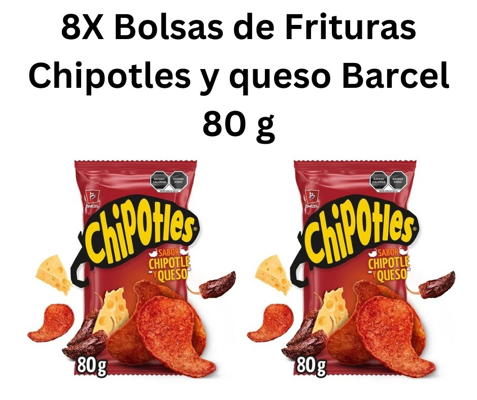 Frituras Chipotles Barcel chipotle y queso 80 g | eBay