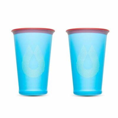 HYDRAPAK SPEED CUP 2-PACK FLEXIBLE COLLAPSIBLE REUSABLE CUPS BPA/PVC ...