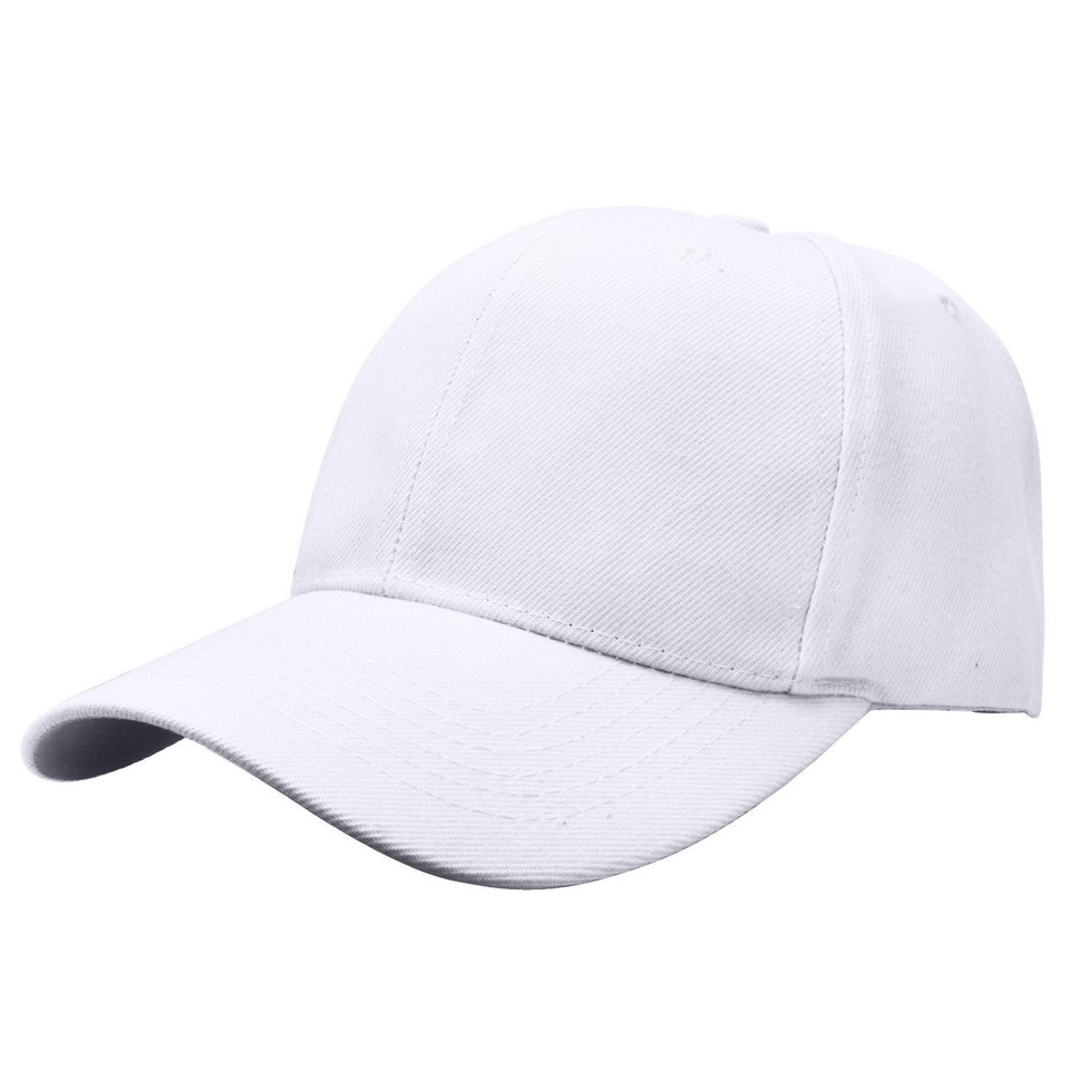 Plain Blank Solid Adjustable Baseball Cap Hats (ship in BOX!) | eBay