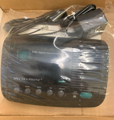 Vintage Spectra-Phone TAD-450: "Fully Digital" Answering Machine w ...