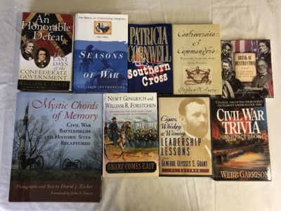 Civil War Book Lot Of 9 Grant Southern Trivia Ulysses Controversies ...