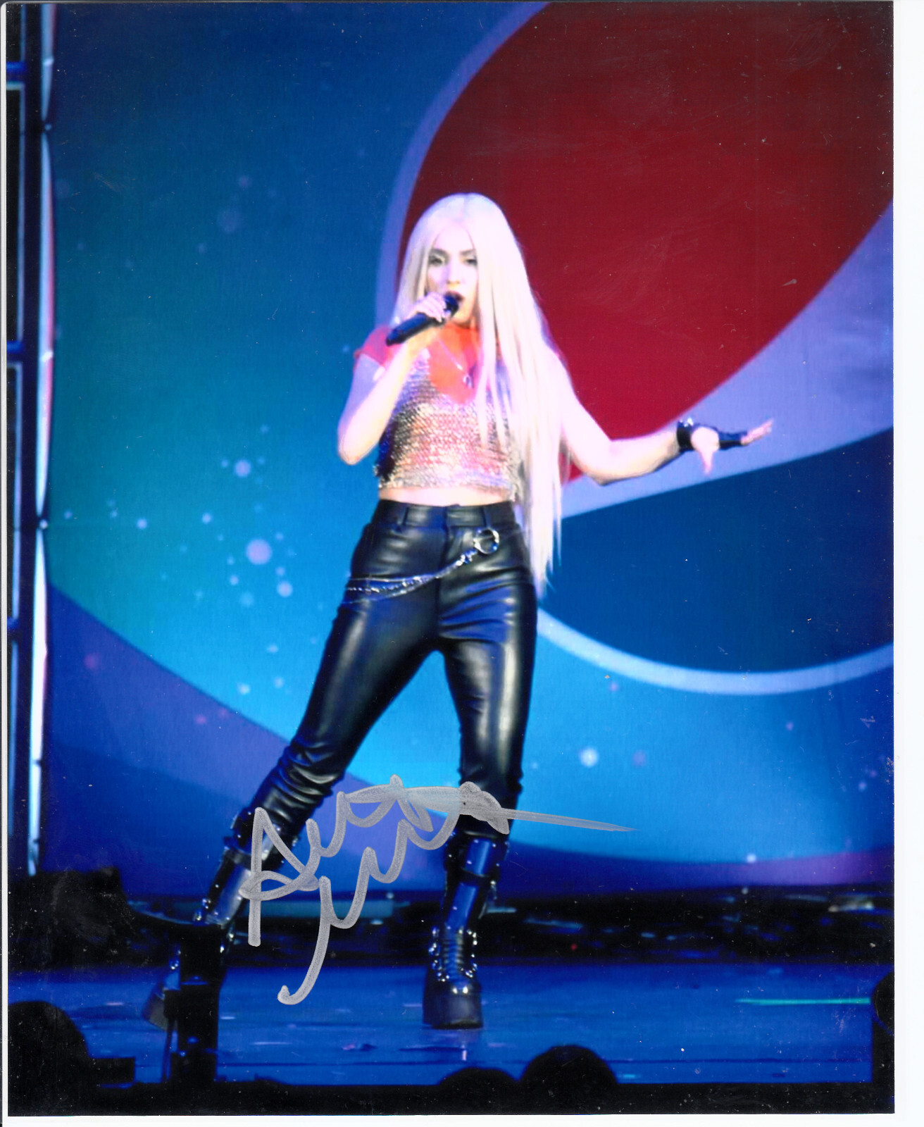Amanda Koci known as Ava Max Ameican Singer Autograph 8"x10" Signed ...